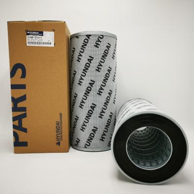 China Excavator Hydraulic Filter 99% Efficiency -40°C to 100°C Folding Filter for Excavator for sale