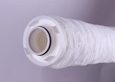 China 1 Micron Polypropylene Sewage Filter Cartridge - 99.99% Efficiency, -10°C to 100°C Operating Range for Water Treatment for sale