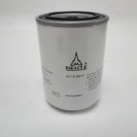 China 01182671 Diesel Fuel Filter Element for Deutz Engine Generator Set - 10um Precision, 15×15×28cm Dimensions for sale