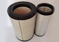 China P783611 P783612 Air Cleaner Filter Element for Wheel Loader Excavator - 150-180 m³/h Flow Rate with 8 Million Anion Concentration for sale