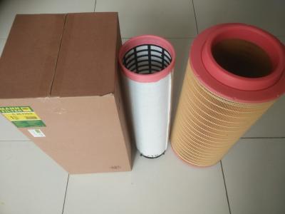 China C25710/3 MAN Air Filter Element for Atlas Screw Air Compressor - 180 CFM Capacity with ISO 9001 Certification for sale
