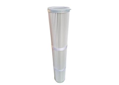 China Drilled Dust Collector Filter Cartridge for Atlas Systems 0.1μm Porosity ISO9001 Certified Glass Fiber for sale