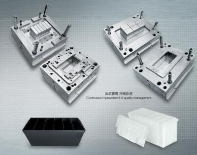 China Custom Injection Mold Tooling for Lead Acid Battery Box Mould High Precision Durable for sale