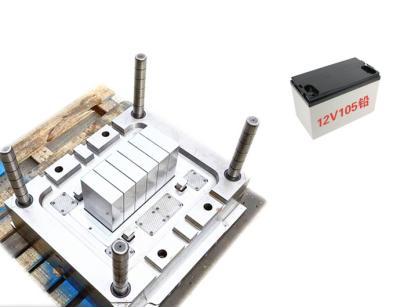 China Hot Runner PE Plastic Battery Mould Two Cavity Mold Strong Wear Resistance for sale