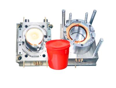 China Durable Household Plastic Paint Bucket Mould 5L 10L Injection Molding Tool for sale