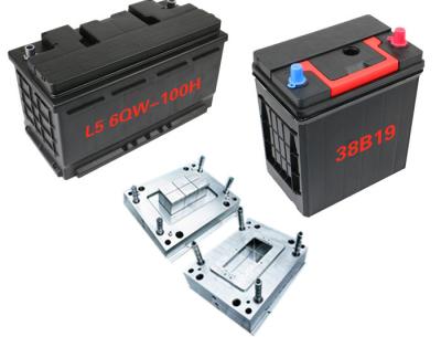 China High Precision Car Battery Mould 12V 60Ah Injection Mold for Automotive Lead Acid Battery for sale