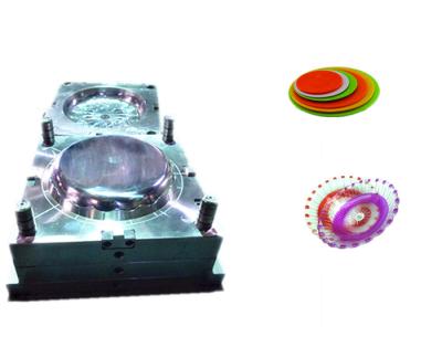 China Household Kitchen Dish Twin Plastic Bowl Mould Cold Runner 2 Cavity Home Appliance Mold for sale