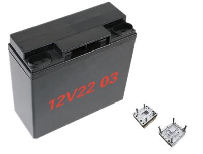 China 12V 22Ah Plastic Battery Mould Box 181.6x76.5x165.5mm for E-Bike Battery for sale
