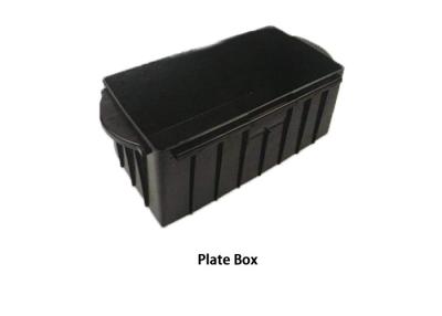 China Plastic Injection Moulded Plate Box 373x182x165mm for Battery Spare Parts for sale
