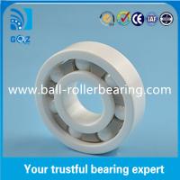 China Si3N4 ZrO2 Hybrid Full Ceramic Ball Bearings , Single Row Ball Bearing 6014 2RS for sale