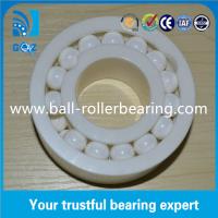 China 6016 Insulation Ceramic Ball Bearings , Ceramic Hybrid Bearings Abrasion Resistance for sale