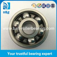 China Chrome Steel Rings Ceramic Hybrid Ball Bearing 12mm Height Long Durability 6301 for sale
