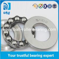 China 51102 Single Direction Thrust Ball Bearings High Precision 15 X 28 X 9 mm for sale