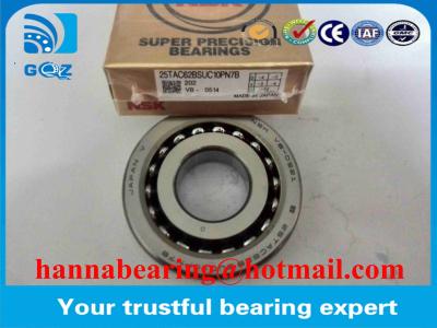 China Screw Support Bearing 25TAC62BDUC10PN7B Angular Contact Thrust Ball Bearing  25x62x30mm for sale