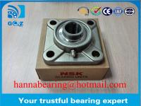 China Stainless Steel SUCF202 Insert Bearing Pillow Block Ball Bearings 4 Bolt for sale