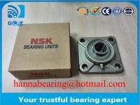 China Stainless Steel SUCF202 Insert Bearing Pillow Block Ball Bearings 4 Bolt for sale