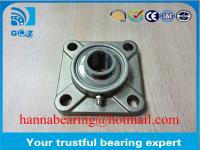 China Long Durability Four Bolt Flanged Housing SSUCF203 Pillow Block 17x86x33.3mm for sale