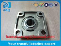 China Shaft 30mm Metric Pillow Block Bearing SUCF206 Four Bolt Flanged Housing For Conveyor Belt for sale