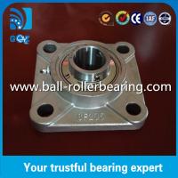 China 4 Bolt Pillow Block Bearing For Conveyor Machine , Flange Mounted Bearings for sale