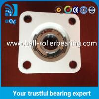 China White Housing Plastic Pillow - Block Linear Ball Bearings Durability UCF205-16 for sale