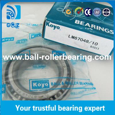 China LM67048/10 LM67048 Automobile Single Row Bearing KOYO 31.750x59.131x15.875mm for sale