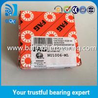 China 11000 r / min Speed Brass Cage Cylindrical Roller Bearing NU1006-M1 for sale