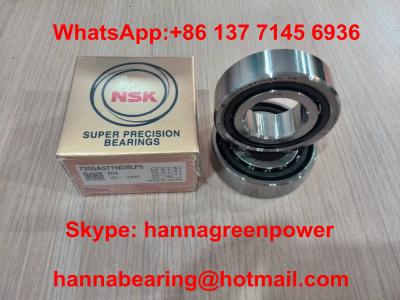 China Polyamide Cage 7910A5TYNSULP4 25° Angel Single Row Roller Bearing 50x72x12mm for sale
