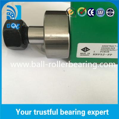 China KRV52-PP Metric Stud Type Cam Follower Track Roller Ball Bearing52mm KRV52PP for sale