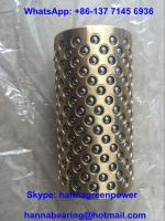 China JDB Copper Bushing Sleeve Self-Lubricating Super Precision Graphite Brass Bearing for sale