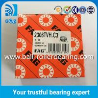 China Nylon Cage Double Row FAG Self-aligning Ball Bearing 2306-TVH C3 for sale