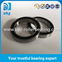 China Rubber Sealed Thin Section Deep Groove automobile ball bearings 6806 6806DD for sale