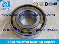 China NU 2306 E ABEC-5 bearing cylindrical roller brass / steel cage for sale