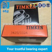 China Chrome Steel sealed tapered roller bearing TIMKEN 342-S / 332A for sale