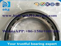 China Brass cage double row angular contact ball bearings Chrome steel for sale