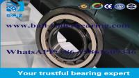 China High Speed Rotation Brass Cage Cylindrical Roller Bearing For Automotive / Rolling Mill for sale