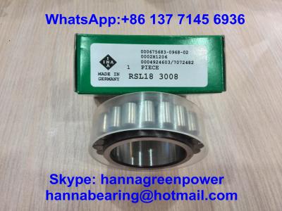 China RSL183008 Single Row Full Complement Cylindrical Roller Bearing 40x61.74x21mm for sale