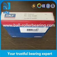 China 3600 r/ min Rotating Speed Brass Cage Cylindrical Roller Bearing SKF NJ222ECM for sale