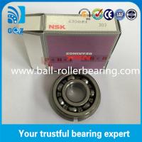 China Grease Lubriion NSK 6304NR Deep Groove Ball Bearing with Snap Ring Open type Inner Diameter 20mm for sale