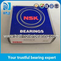China C4 Clearance Open Type Automobile Ball Bearings / High Precision Ball Bearing NSK 6204C4 for sale