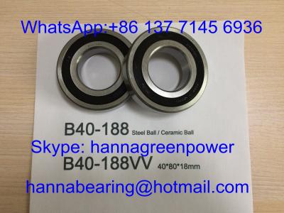 China B40-188VV 15000RPM Steel Ball Bearing B40-188-2RS  High Speed Motor Bearing 40*80*18mm for sale