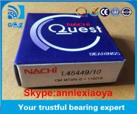 China Nachi Brand Bearings Nachi Inch Size Tapered Roller Bearings Lm45449 / 10 Inch Size Taper Roller Bearing For Automobile for sale