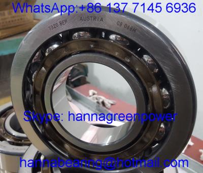 China 7320BEP Nylon Cage Angular Contact Bearing 7320BEM Brass Cage Ball Bearing 100*215*47 mm for sale
