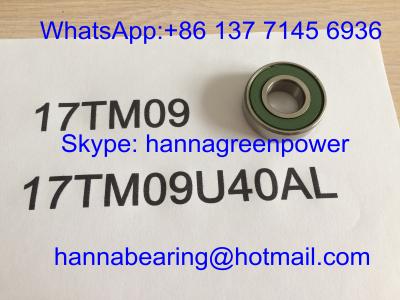 China 17TM09 / 17TM09HTF Shielded Automotive Deep Groove Ball Bearing 17*39*11.1 mm for sale