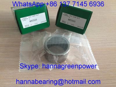 China HF2520 Drawn Cup Roller Clutch / Needle Roller Bearing with Steel Spring , 25*32*20mm for sale