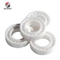 China 6014CE Precision Zirconia Ceramic Bearing Oil Free Self Lubriing High Speed for sale