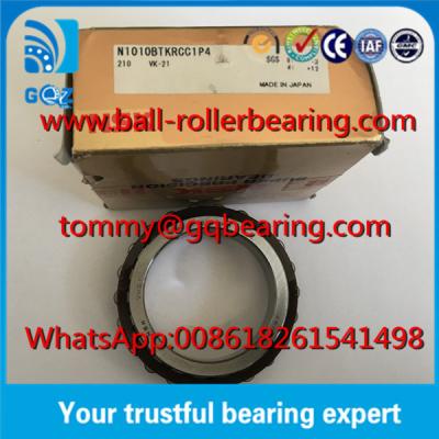 China Nylon Caged NSK N1010BTKRCC1P4 Single Row Cylindrical Roller Bearing for sale