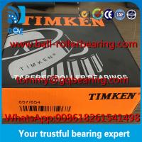 China Stamped Steel Cage TIMKEN 857/854 857-854 Inch Series Tapered Roller Bearing for sale