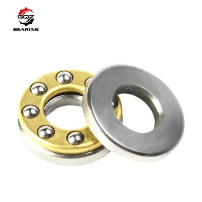 China Brass Cage F8-16M Miniature Thrust Ball Bearing With Seat Washers 8*16*5mm for sale