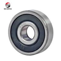China Chrome Steel Rings Ceramic Hybrid Ball Bearing 12mm Height Long Durability 6301 for sale