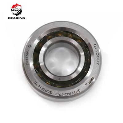 China GQZ 3214-2RS Double Row Angular Contact Ball Bearing, Double 2RS Rubber Seal Dustproof Bearing For Automotive Transmission And Heavy General Industrial Machinery for sale